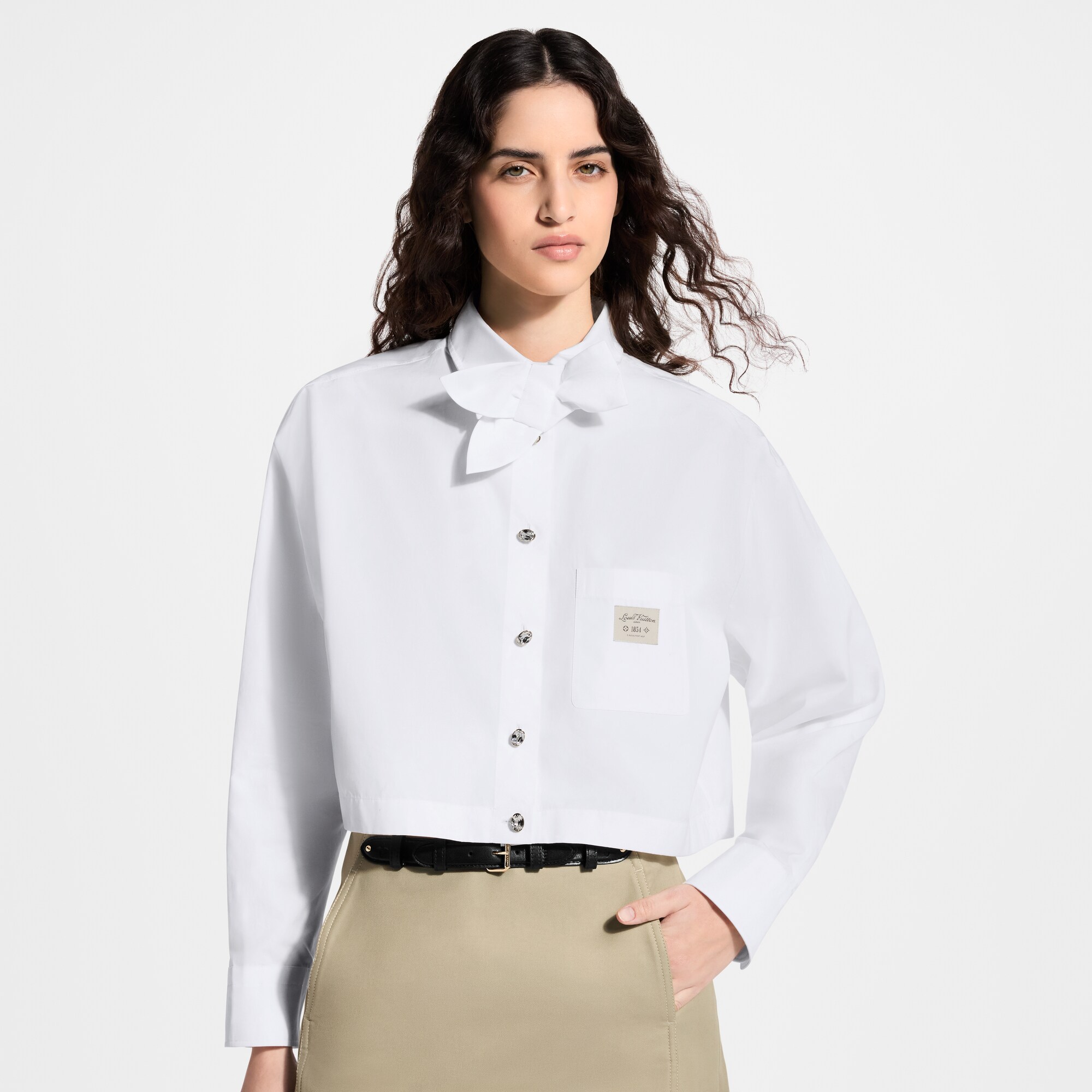 Chemise courte à nœud papillon | LOUIS VUITTON