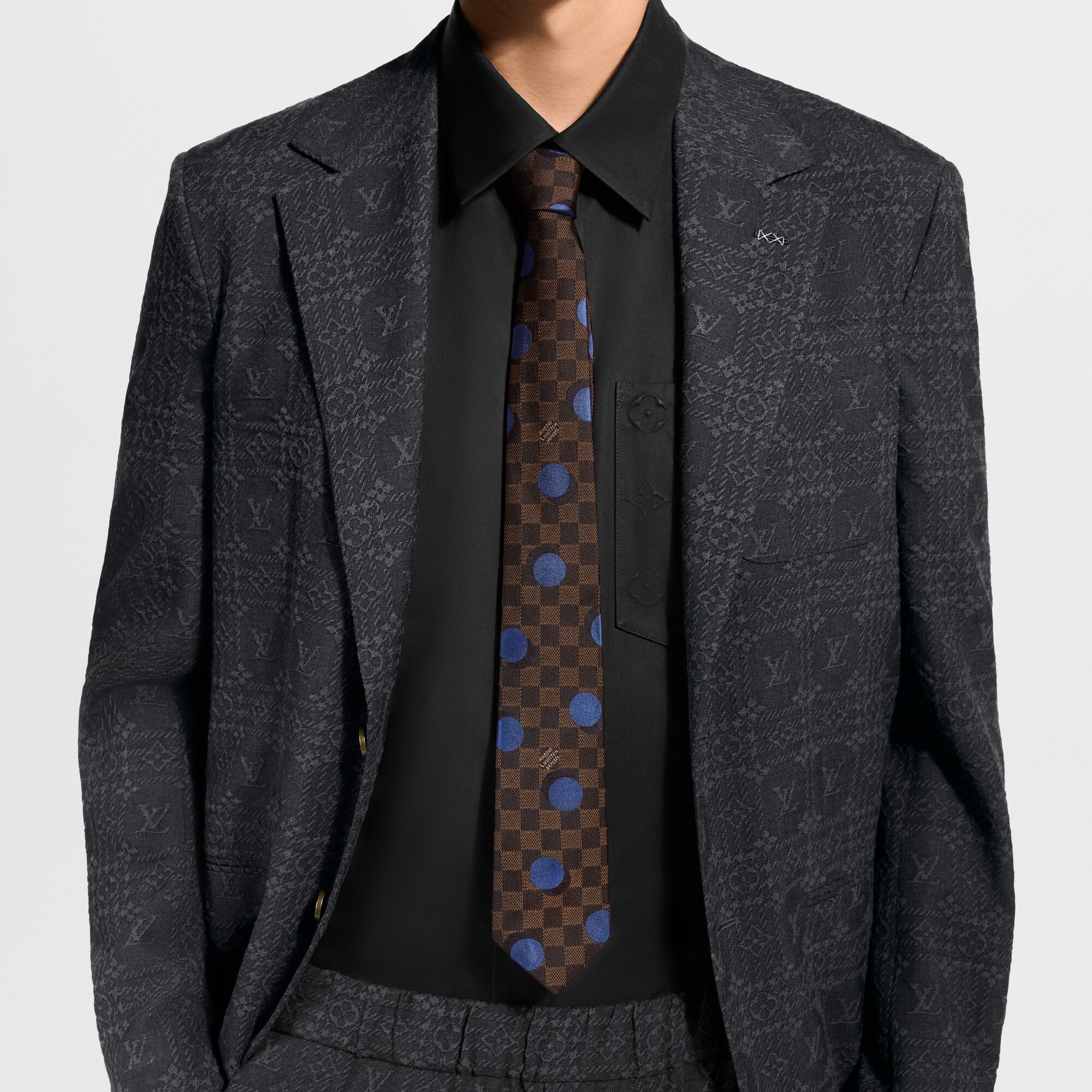 Cravate Damier Dots S00 | LOUIS VUITTON
