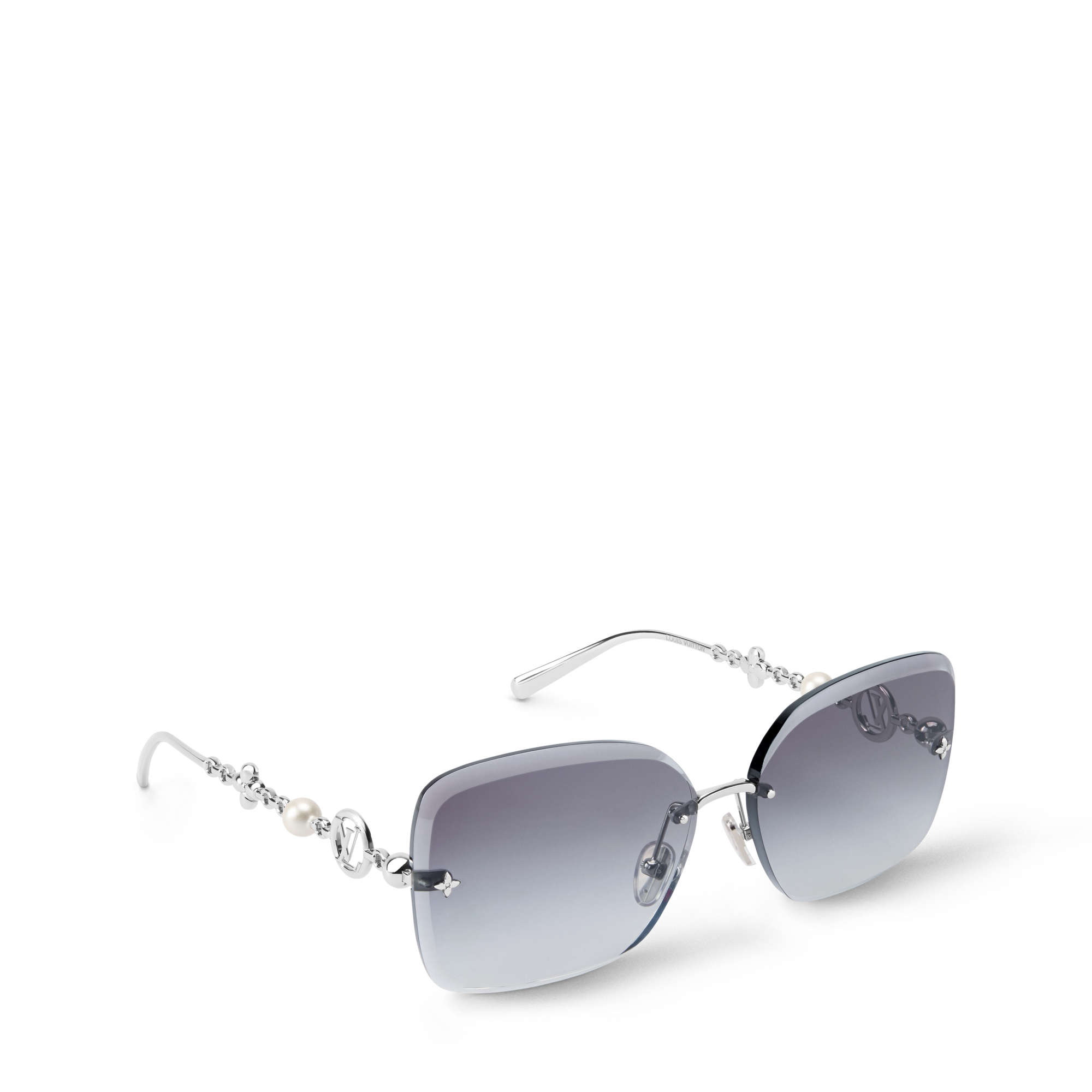 Lunettes de soleil ovales LV Jewel Pearl S00 | LOUIS VUITTON